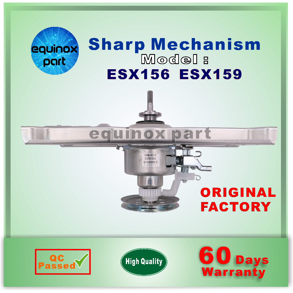 ESX156 ESX159 ESX1521 Sharp Washing Machine Mechanism Gearbox | Shopee ...