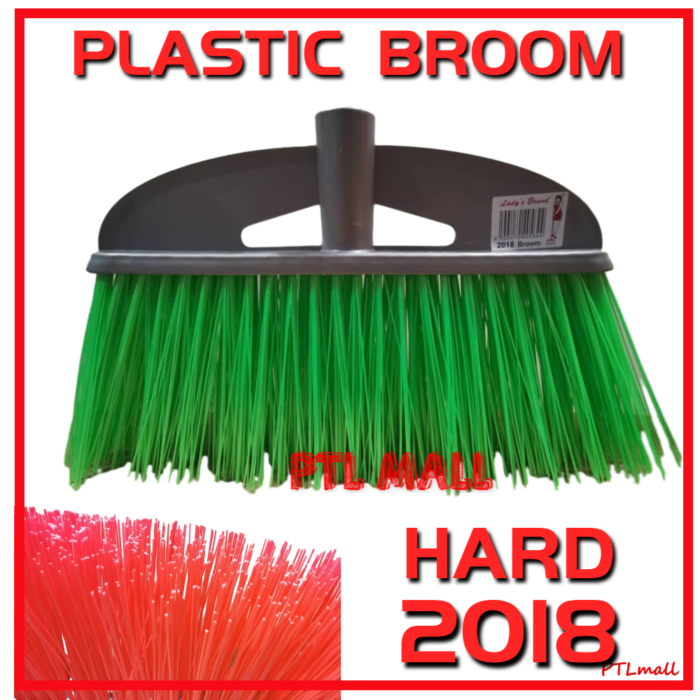 Hard Broom 2018 plastic broom head penyapu Bus plastik bulu keras ...