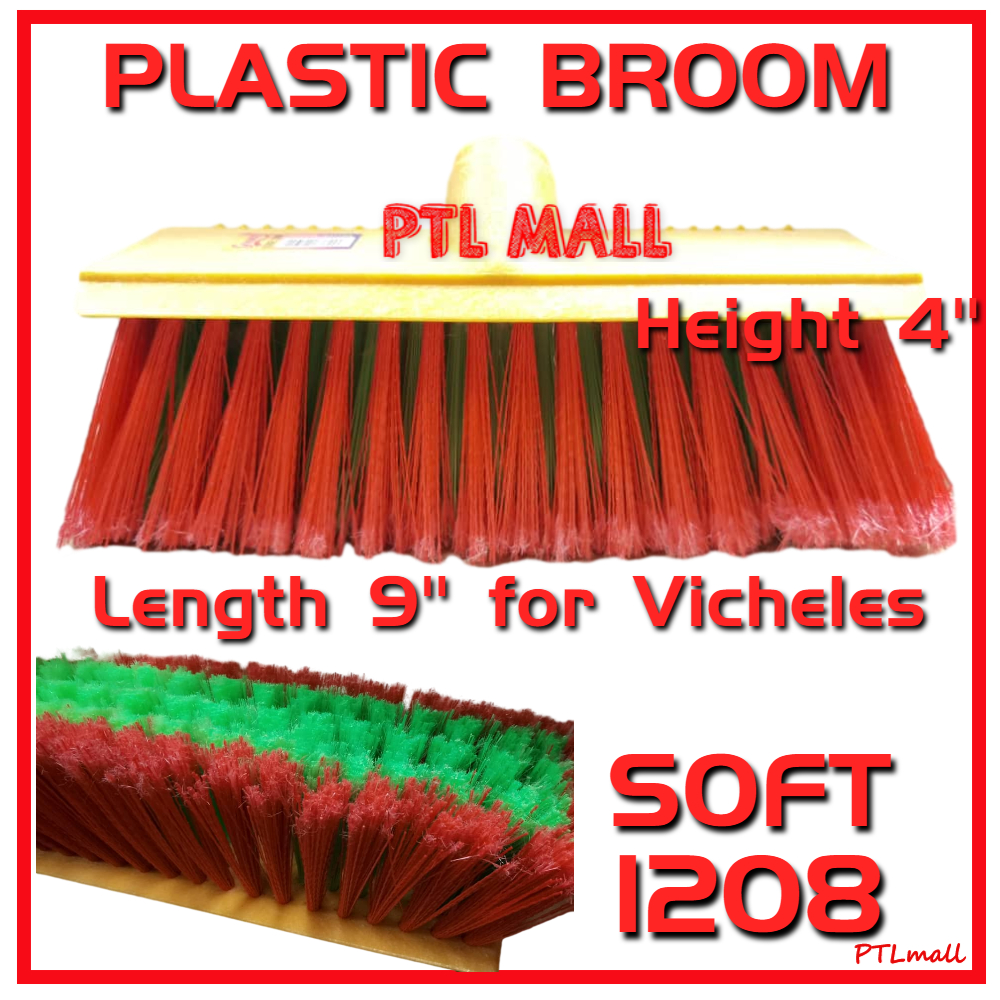 Hard Broom 2018 plastic broom head penyapu Bus plastik bulu keras ...