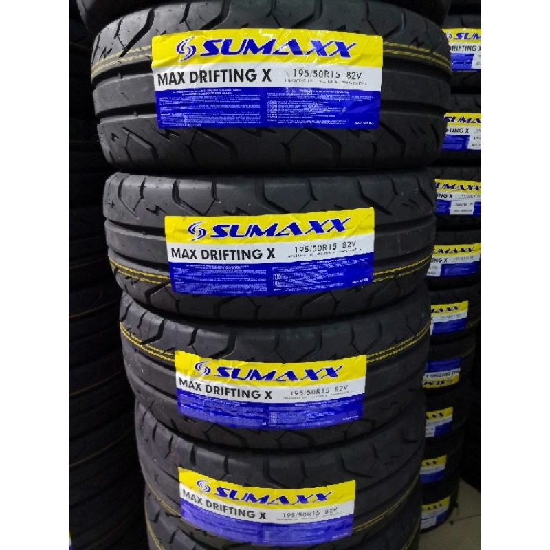 195/50/15 Sumaxx Max Drifting X Semi Slick Tyre Tayar (ONLY SELL 2PCS ...