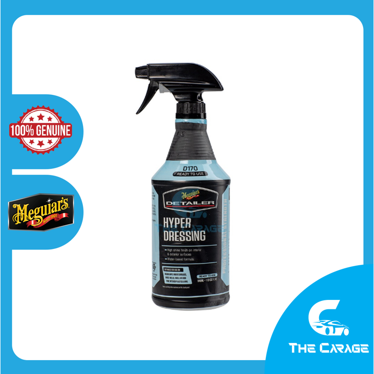 MEGUIAR'S Hyper Dressing DRTU17032 (32oz) – High Shine Finish for ...