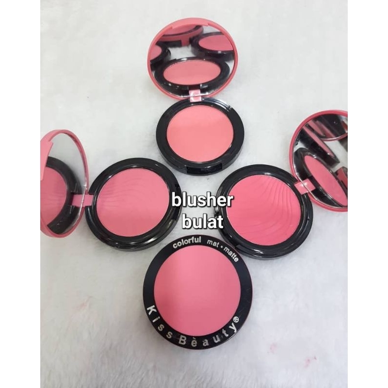 BLUSHER KISS BEAUTY PIGMENT | Shopee Malaysia