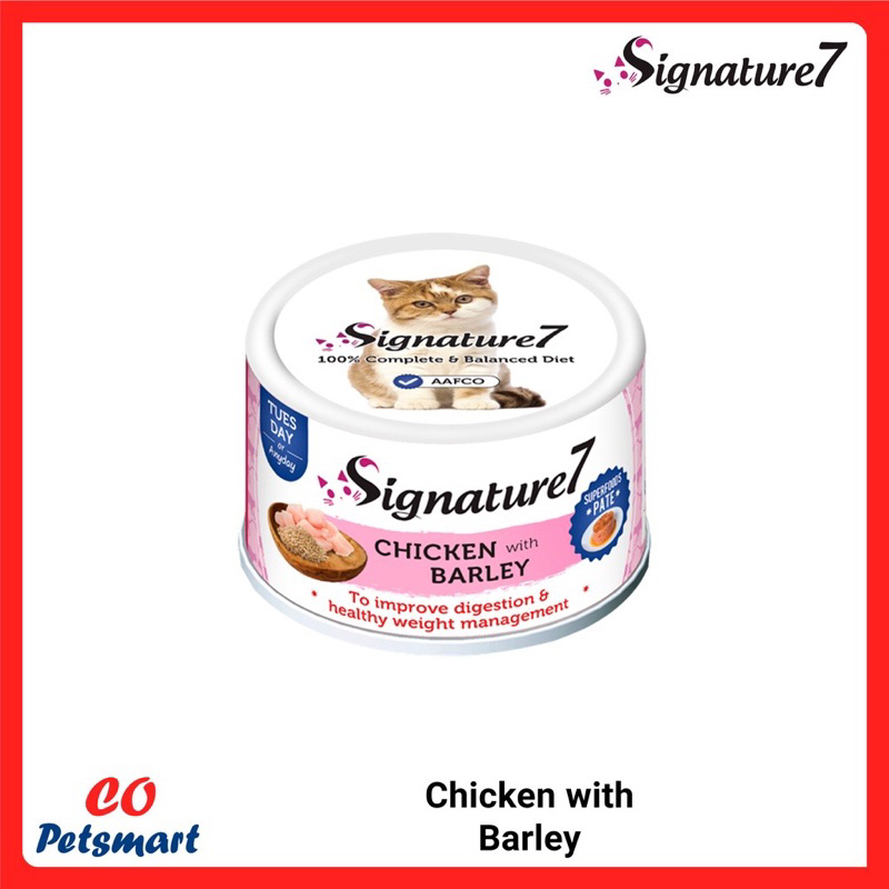 Signature 7 Cat Canned Food Wet Food 70gm (EXP: 2025.09.07) | Shopee ...