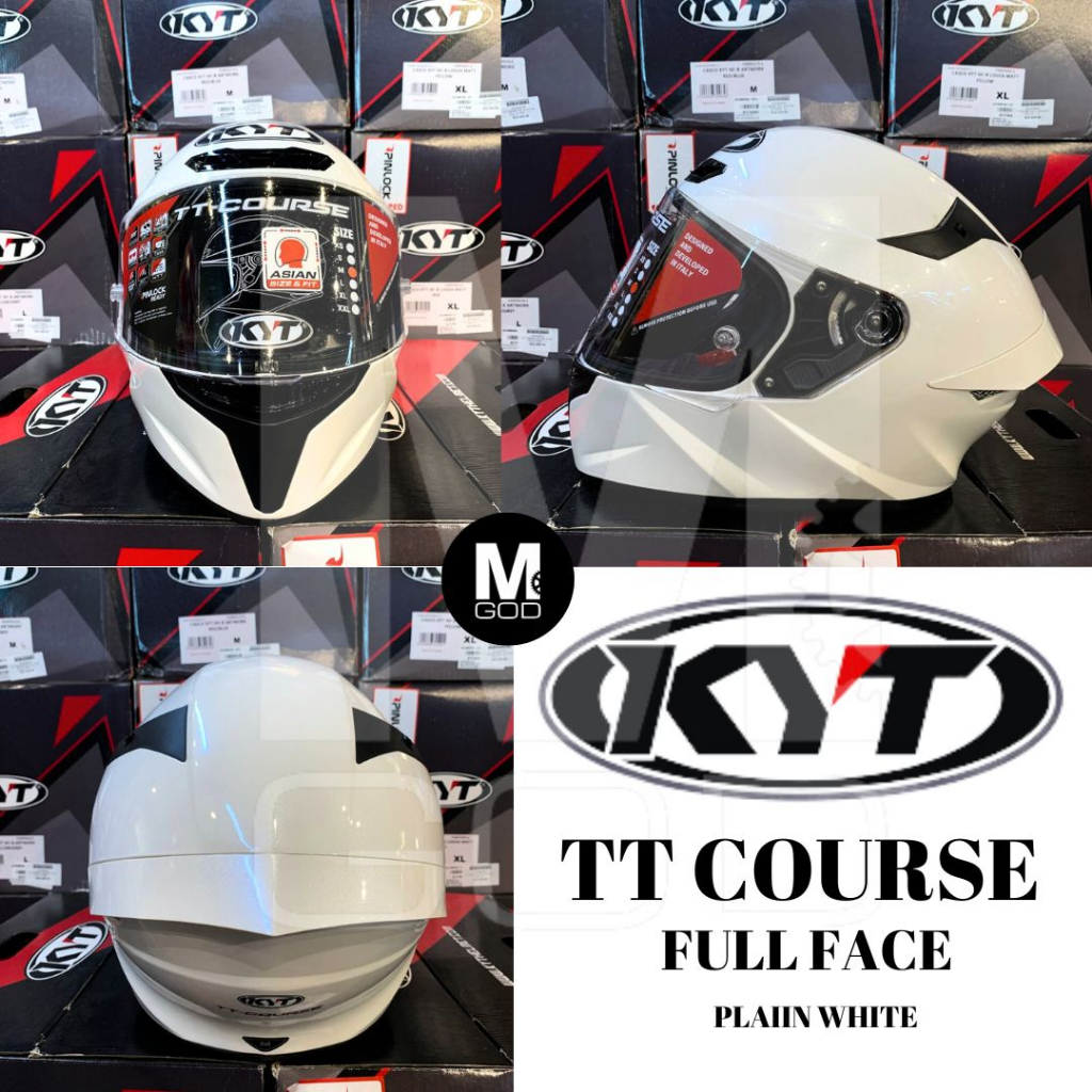 YSTT00W3 KYT FULL FACE HELMET FULL FACE KYT TT COURSE HELMET TT COURSE ...