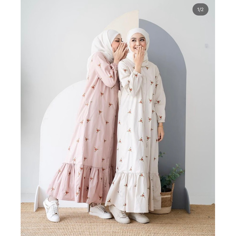 VIONA DRESS SULAM COTTON PREMIUM | Shopee Malaysia