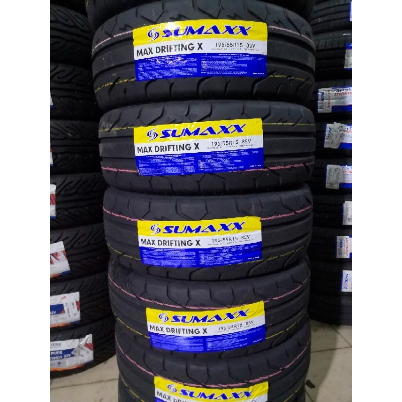 195/55/15 Sumaxx Max Drifting X Semi Slick Tyre (ONLY SELL 2PCS OR 4PCS ...