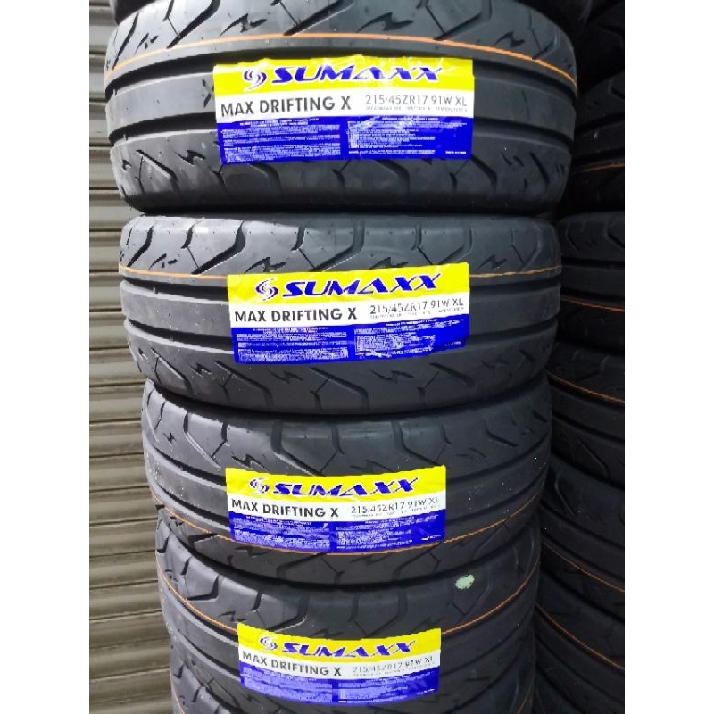 215/45/17 Sumaxx Max Drifting X Semi Slick Tyre Tayar (ONLY SELL 2PCS OR 4PCS) | Shopee Malaysia