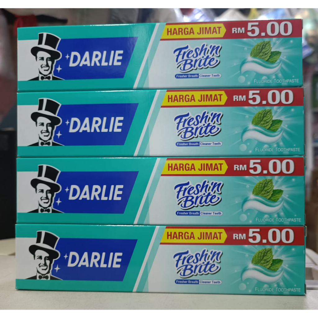 DARLIE FRESH 'N BRITE FLUORIDE TOOTHPASTE 140G | Shopee Malaysia