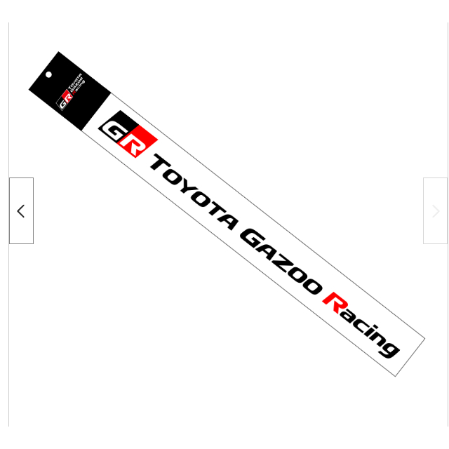 TOYOTA GAZOO Racing Cutting sticker | Shopee Malaysia