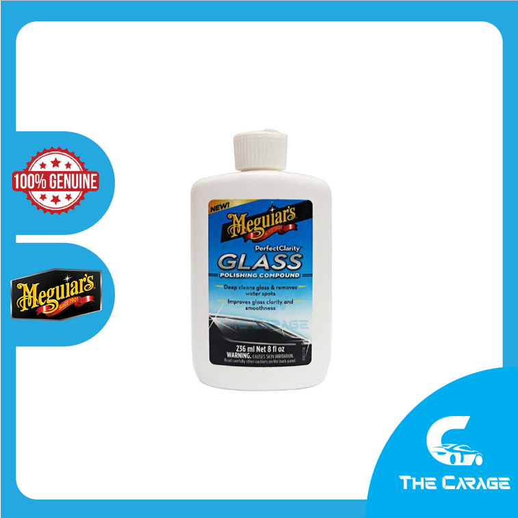 MEGUIAR’S Perfect Clarity Glass Polishing Compound G-8408 (236ml ...