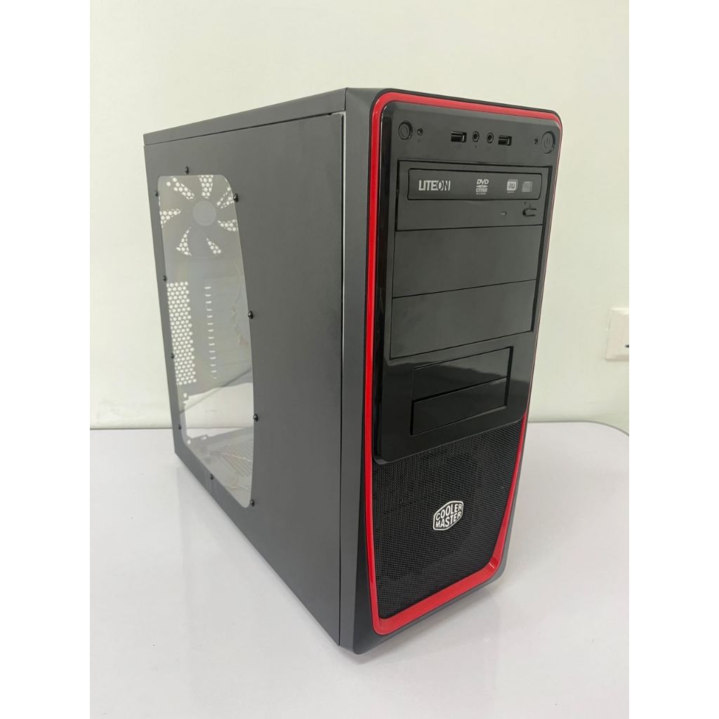 Cooler Master Desktop PC Casing - Red (Used) | Shopee Malaysia