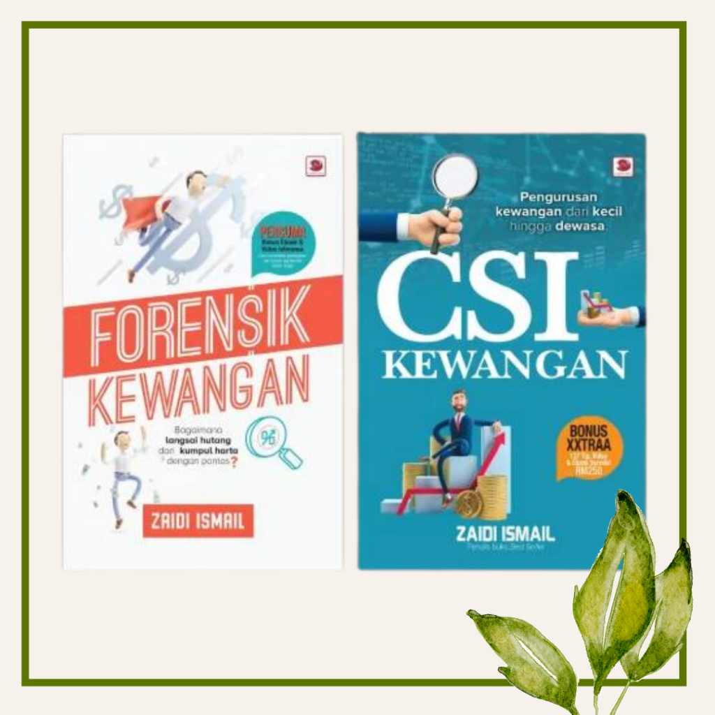 KOMBO ZAIDI ISMAIL / FORENSIK KEWANGAN / CSI KEWANGAN | Galeri Ilmu ...