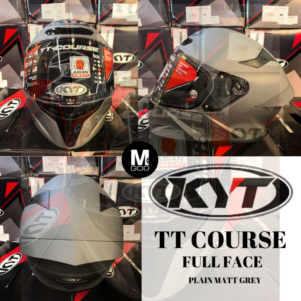 YSTT00X2 KYT FULL FACE HELMET FULL FACE KYT TT COURSE HELMET TT COURSE ...