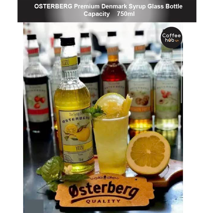 (Ready Stock)Osterberg Syrup 750ml Assorted Flavor Premium | Shopee ...