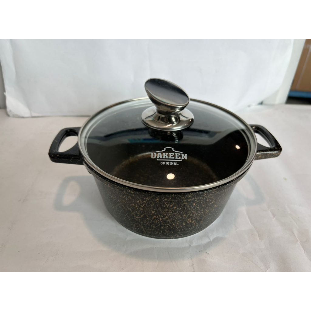 [🔥HOT SALE🔥] Original Uakeen 20/24/28/32/40CM Die-Cast Cookware Set Non ...