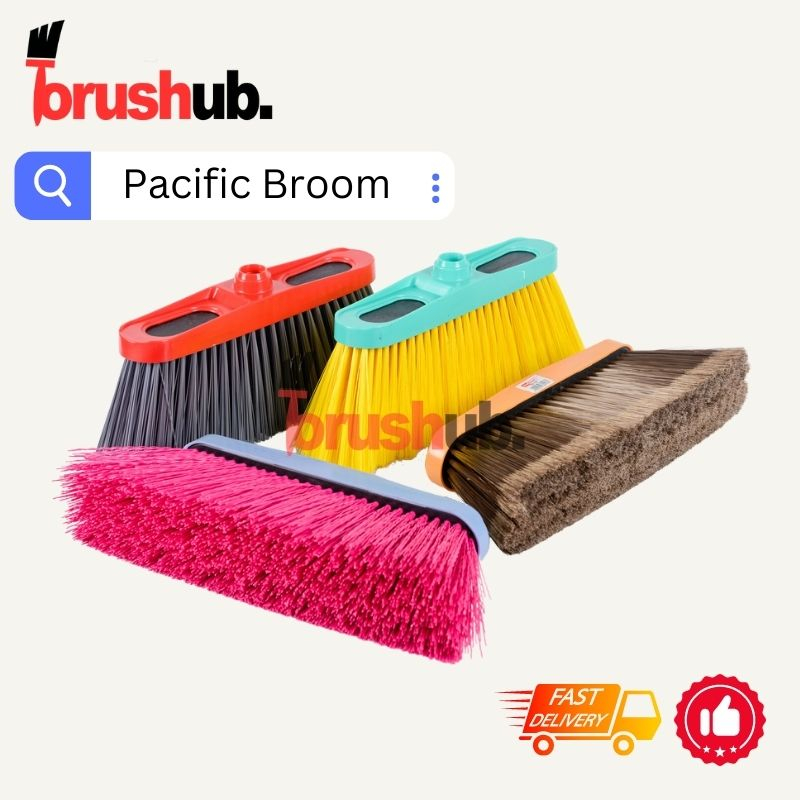 Hard Outdoor Compact Pacific Broom w/o Handle | Shopee Malaysia