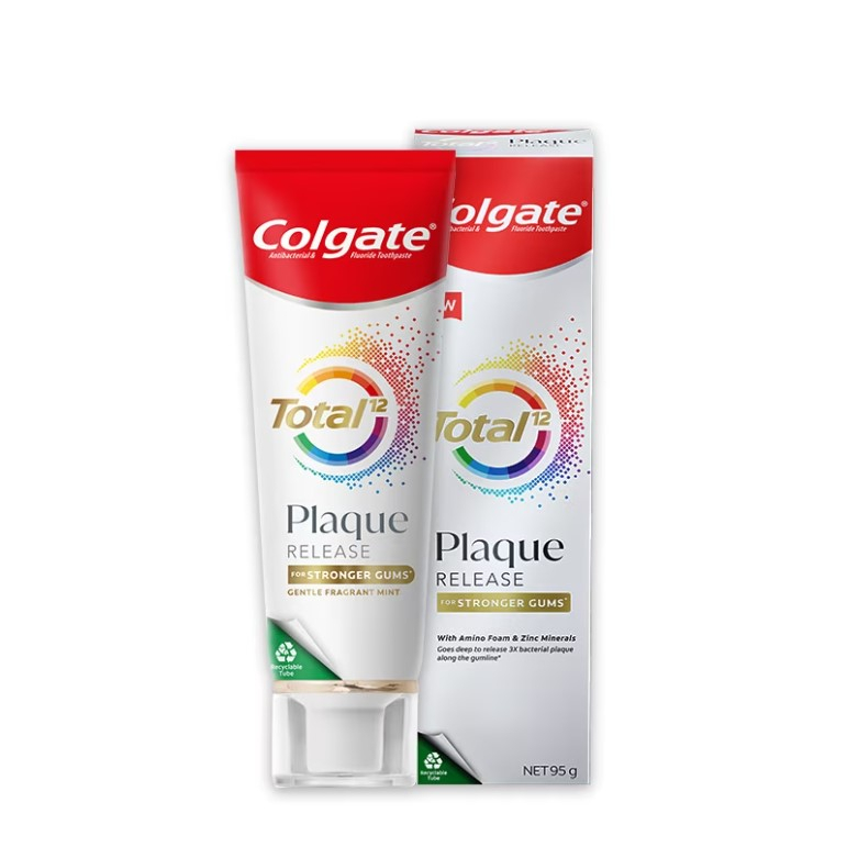 Colgate Total Plaque Release (95g) | Shopee Malaysia
