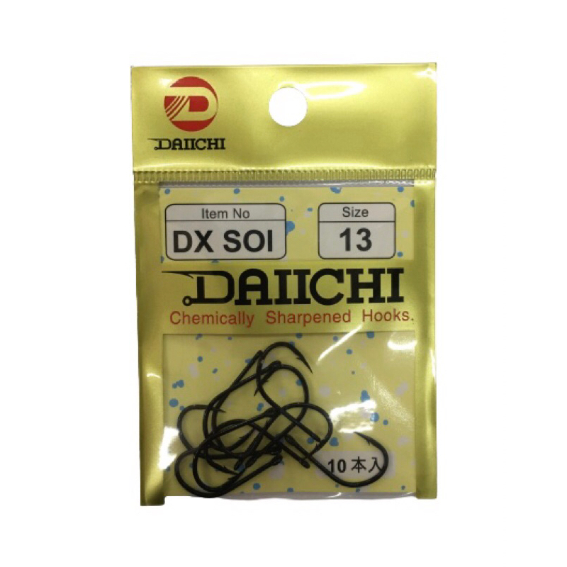 DAIICHI DX SOI CHEMICALLY SHARPENED HOOKS MADE IN JAPAN 🇯🇵 (MATA KAIL ...