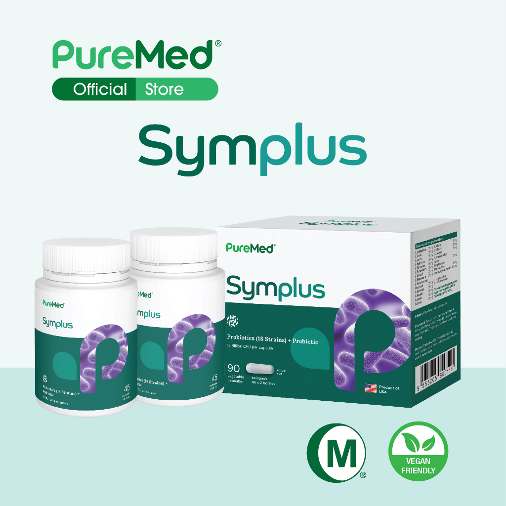 PureMed Symplus Probiotics & Prebiotics (45's/ 45's x 2) | Shopee Malaysia