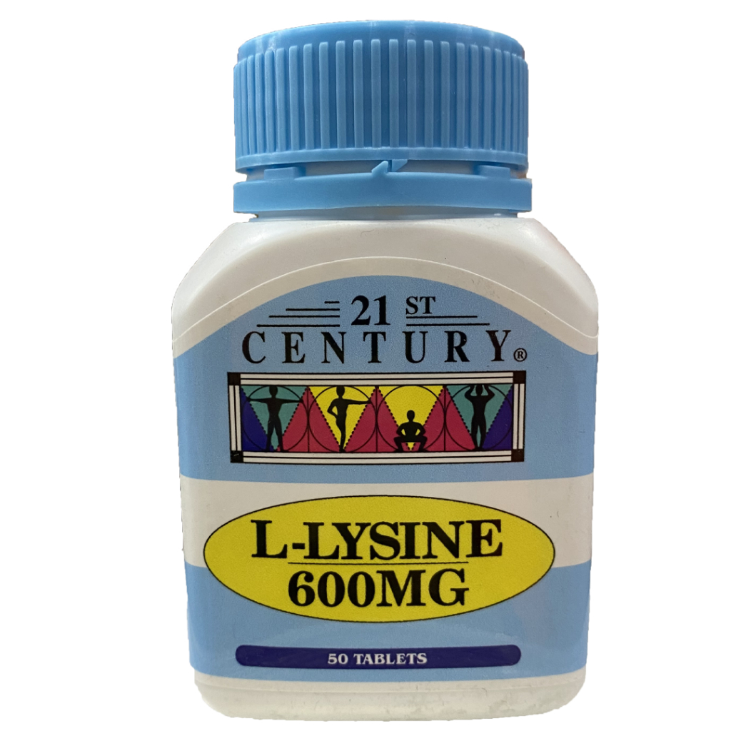 21st Century L-Lysine 600mg ( 50 Tabs ) | Shopee Malaysia