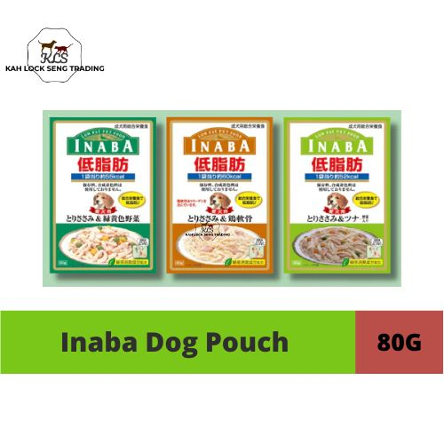Inaba Dog Pouch Food 80g - 3 Flavours | Shopee Malaysia