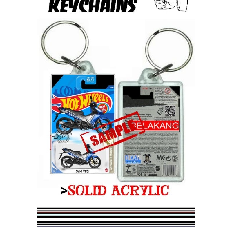 hot wheels mini keychain sym vf3i blue 2pcs | Shopee Malaysia