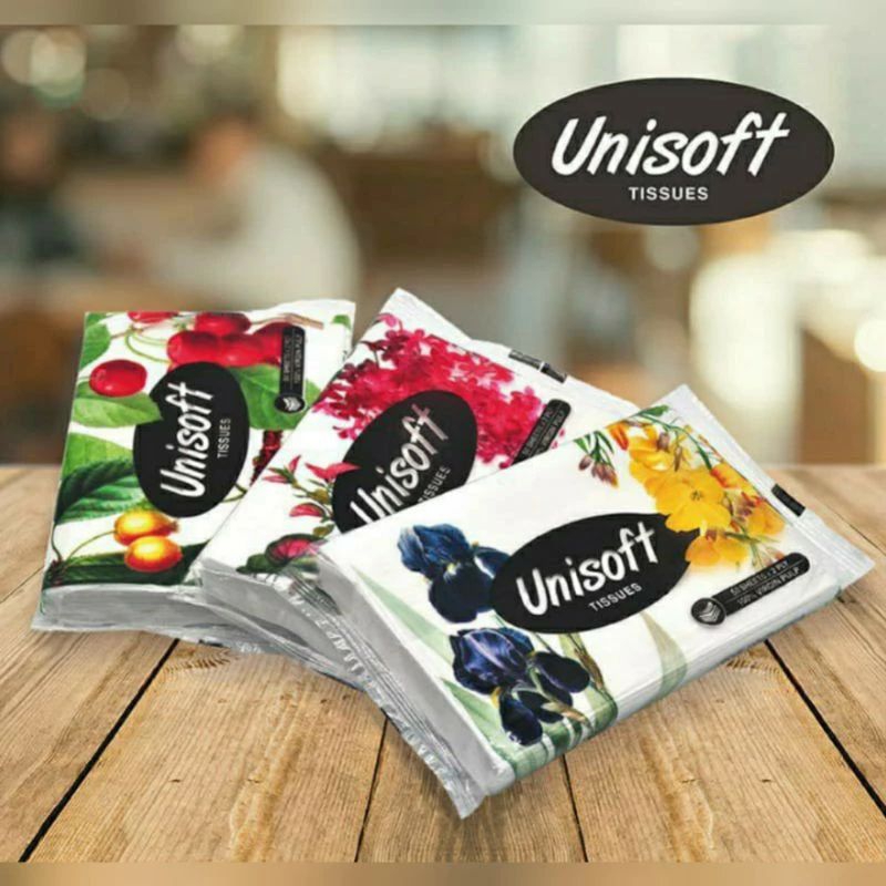 🐥1pack Dry Tissue Unisoft (50sheetsx2ply) | Shopee Malaysia