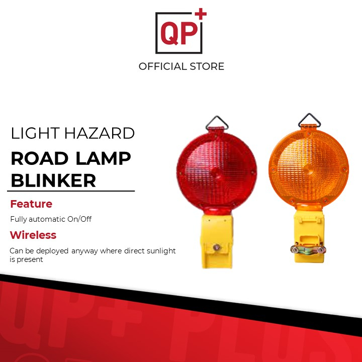 ROAD LAMP TRAFFIC LAMP BLINKER WARNING LIGHT TRAFFIC HAZZARD SIGNAL ...
