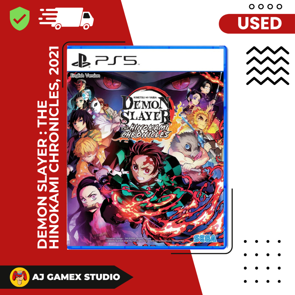 PS5 Demon Slayer : The Hinokami Chronicles | Physical Disc | Shopee ...