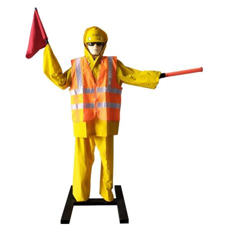 Traffic Robot / Traffic Road Safety Mannequin (Battery Operated ...