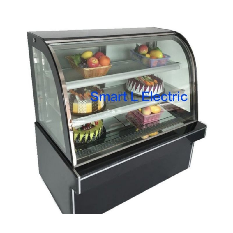 The Baker Cake Showcase Display Curve (WL-12 Curve) | Shopee Malaysia