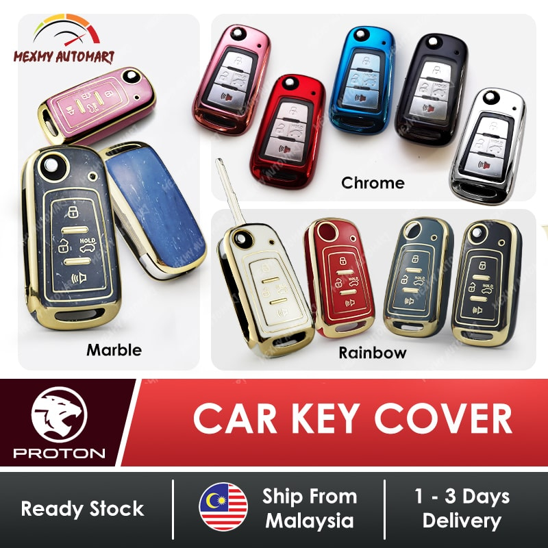 [NEW] Proton Saga Iriz Preve Suprima vvt Car Key Cover 2023 2024 ...