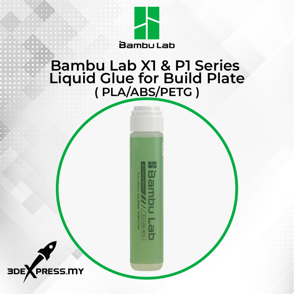 Bambu Lab X1 Series // P1P - Liquid Glue for Build Plate ( PLA/ABS/PETG ) | Shopee Malaysia