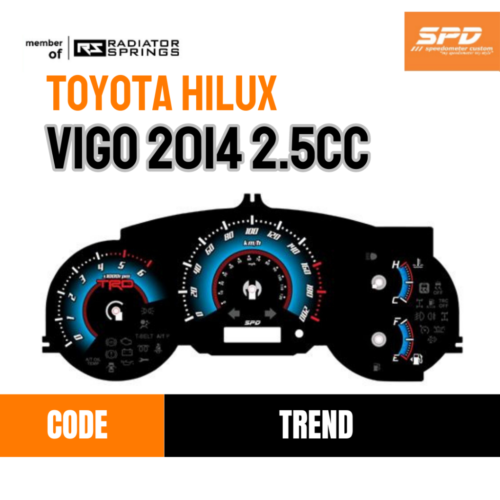 [PRE ORDER] Panel Meter Instrument Cluster Speedometer Custom Toyota ...