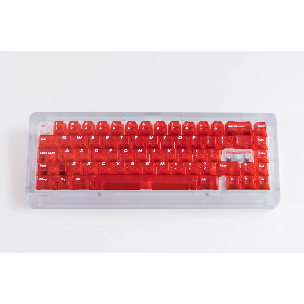 Aesthetic LeleLab Supsup Classic Red Keycap Set [mechanical] [cap ...