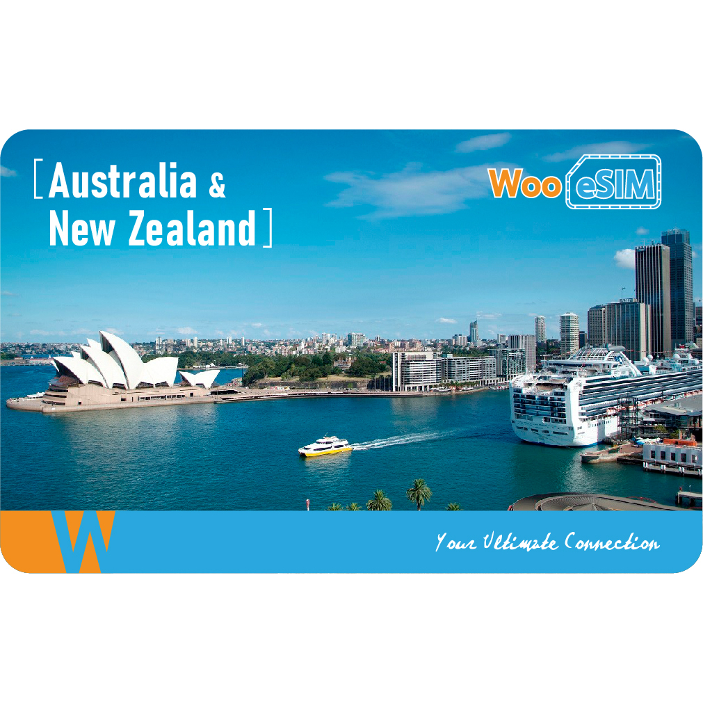 Australia & New Zealand Data ONLY eSIM Card Unlimited Internet Data ...