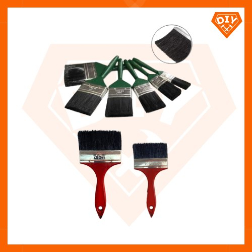 SuperDIY Paint Brush Nylon 1" , 1 1/2" , 2" , 2 1/2" , 3" , 4" Halal ...