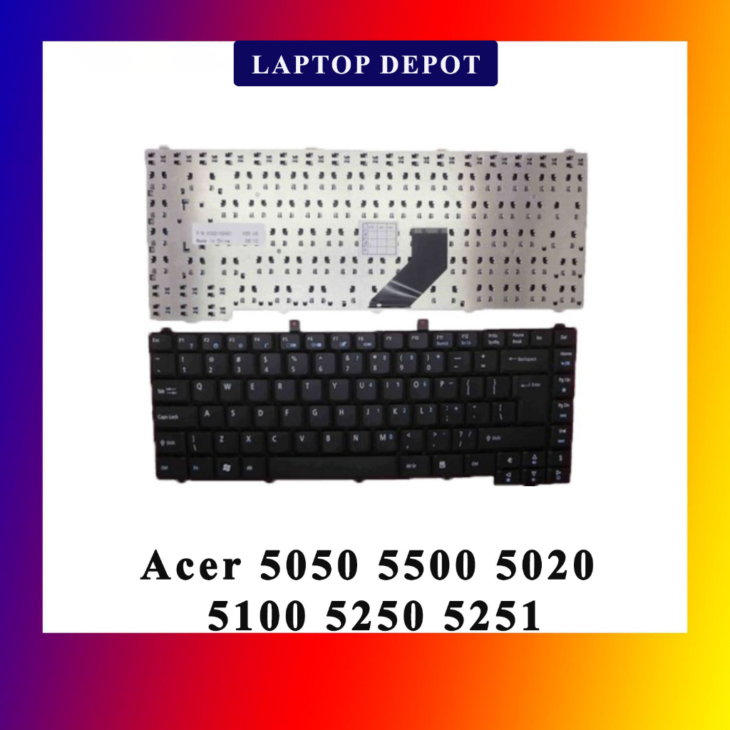 Acer 5050 5500 5020 5100 5250 5251 Keyboard | Shopee Malaysia