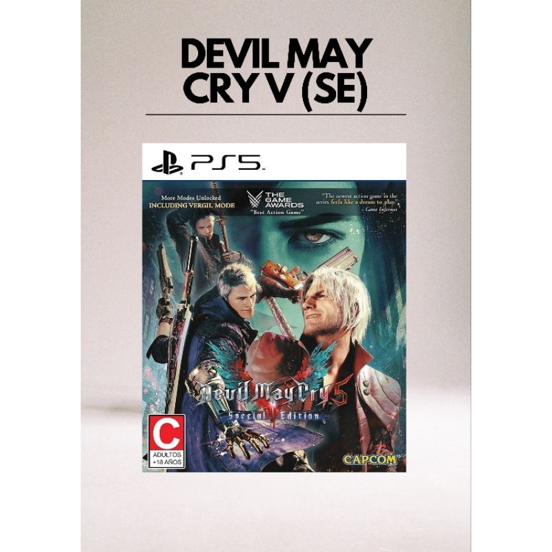 [PS5] Devil May Cry V SE (Used) | Shopee Malaysia
