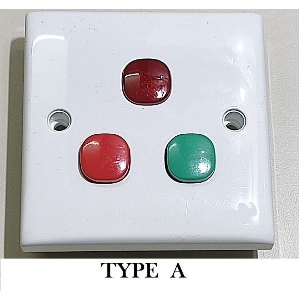 3" x 3" momentary start - stop push button with neon light | Shopee ...