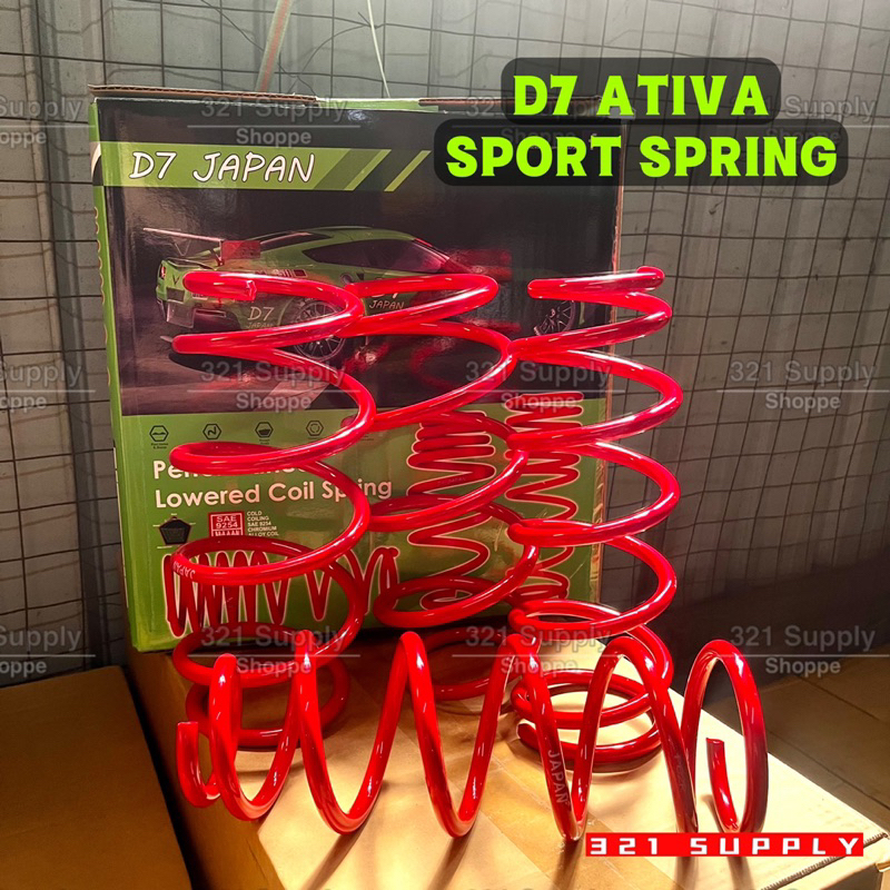 🔥D7 JAPAN ATIVA SPORT SPRING 1 SET 4pcs 🔥PERODUA NEW BARU🔥 | Shopee ...