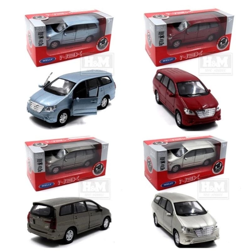 Toyota Innova NEX Welly kijang diecast car model 1/38 | Shopee Malaysia