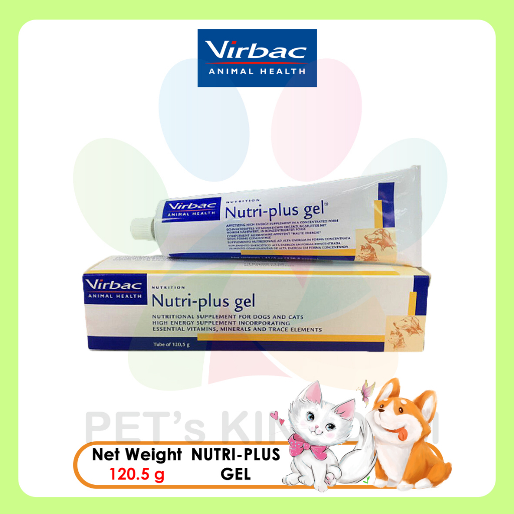 Virbac Nutriplus Gel For Cats & Dogs {120.5g} | Shopee Malaysia