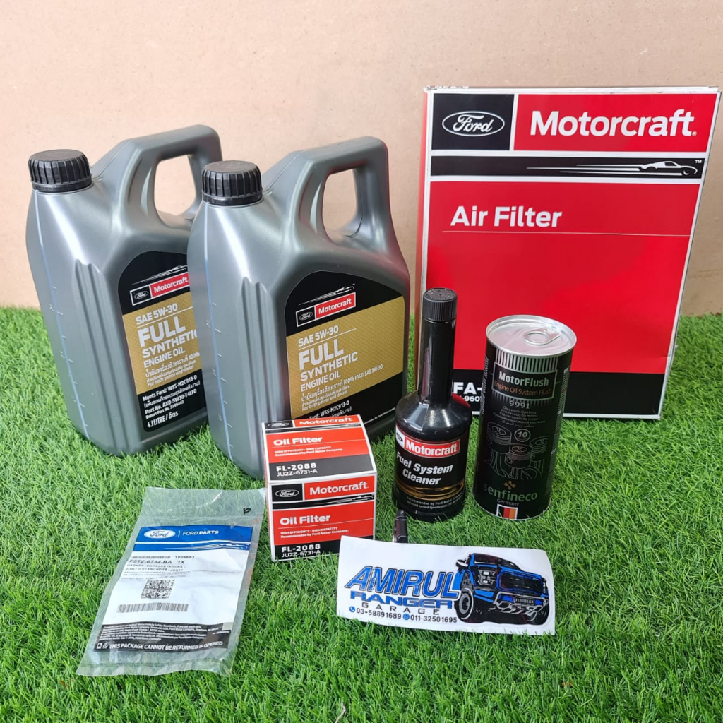 FORD RANGER 2.0 FORD MOTOCRAFT SAE 5W-30 SERVICE SET | Shopee Malaysia