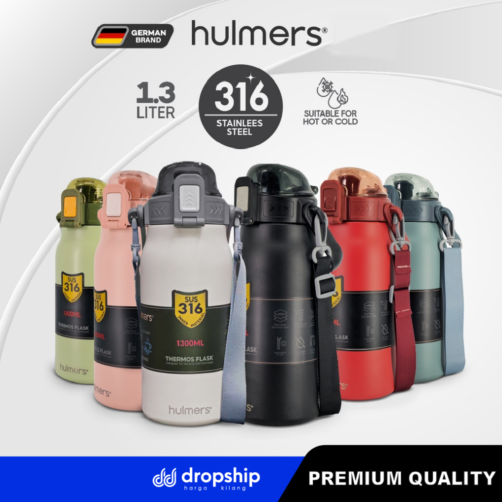 Thermos Bottle Double-Layer Termos Stainless Steel Botol Vacuum Flask ...