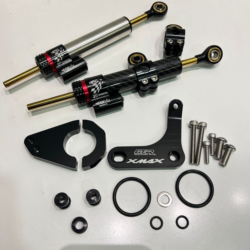 XMAX V1 V2 V3 Matris Steering Damper Siap Bracket XMAX Set With Screw ...