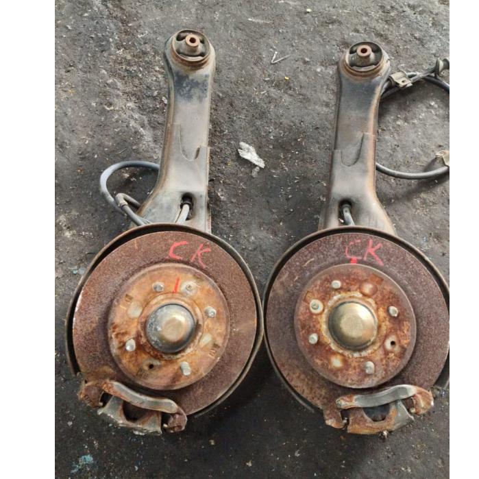 Used Japan Original Mitsubishi lancer ck rear disc complete set ...