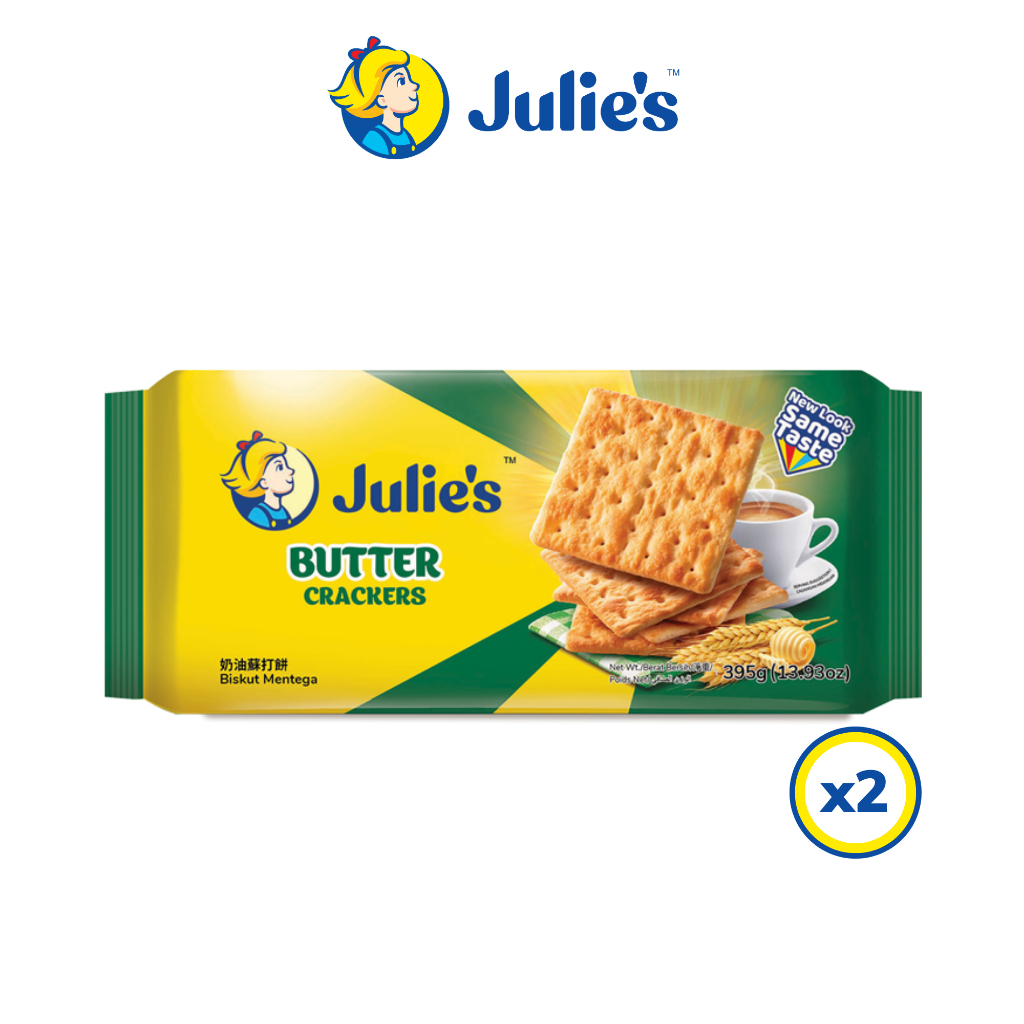 Julie's Butter Crackers (395g x 2 Packs) | Shopee Malaysia
