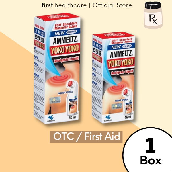 [READY STOCK!] New Ammeltz Yoko Yoko Analgesic Liquid (Less Smell ...