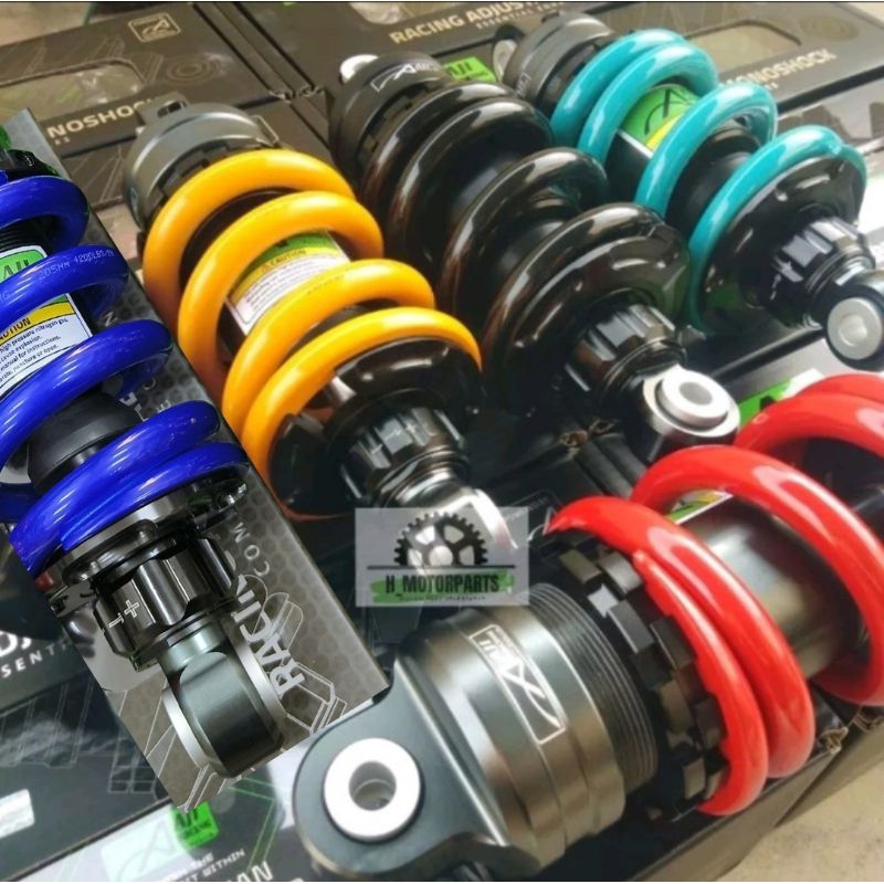 AJI RACING Monoshock Adjustable LC135 RS150 Y15ZR RSX Y16ZR VF3I 200MM 205MM 225MM 230MM ...